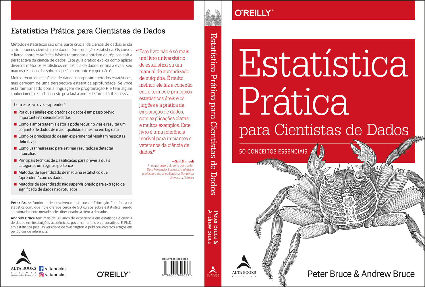 Estatística Prática para Cientistas de Dados - Editora Alta Books