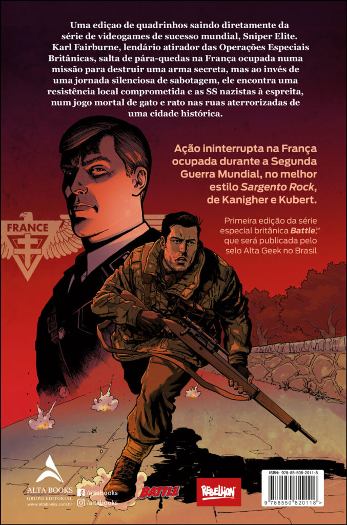 Sniper Elite: a resistência – Editora Alta Books